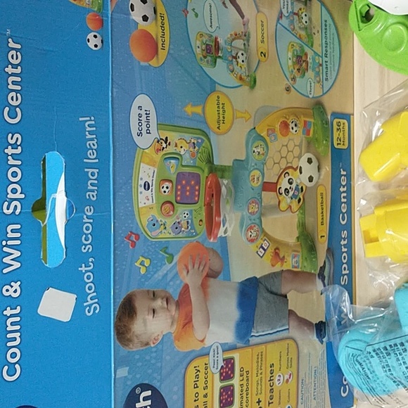 vtech | Toys | Vtech Count Win Sports Centre New All In Original ...